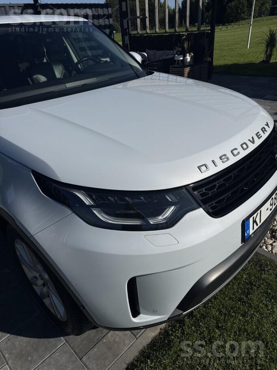 White Land Rover Discovery 2021 in Riga, with an engine capacity of 2.00 L and mileage of 98 thousand km for 27800 €, photo 18 on AUTOMOTO.COM.LV