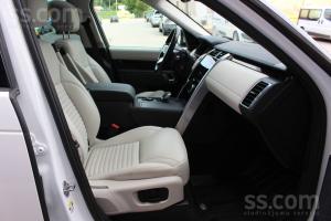 White Land Rover Discovery 2021 in Riga, with an engine capacity of 3.00 L and mileage of 75 thousand km for 37200 €, photo 8 on AUTOMOTO.COM.LV