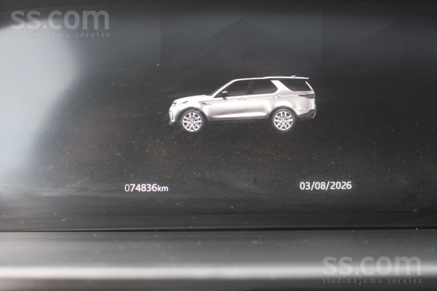 White Land Rover Discovery 2021 in Riga, with an engine capacity of 3.00 L and mileage of 75 thousand km for 37200 €, photo 14 on AUTOMOTO.COM.LV