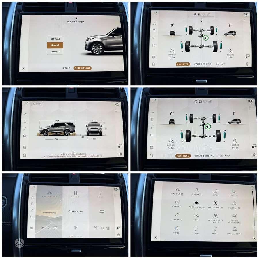 Balts Land Rover Discovery 2024 Viļņa, ar dzinēja tilpumu 3.00 L un nobraukumu 8 tūkst. km par 46900 €, foto 31 vietnē AUTOMOTO.COM.LV
