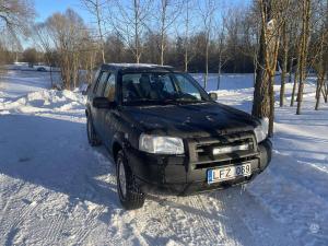 Black Land Rover Freelander 2001 in Utena, with an engine capacity of 1.95 L and mileage of 184 thousand km for 1500 €, photo  on AUTOMOTO.COM.LV