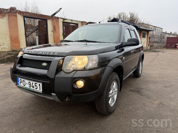 Melns Land Rover Freelander 2005 Daugavpils, ar dzinēja tilpumu 2.00 L un nobraukumu 311 tūkst. km par 3400 €, foto 1 vietnē AUTOMOTO.COM.LV