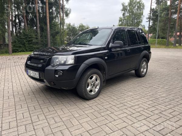 Black Land Rover Freelander 2006 in Valka, with an engine capacity of 2.00 L and mileage of 369 thousand km for 2300 €, photo 1 on AUTOMOTO.COM.LV