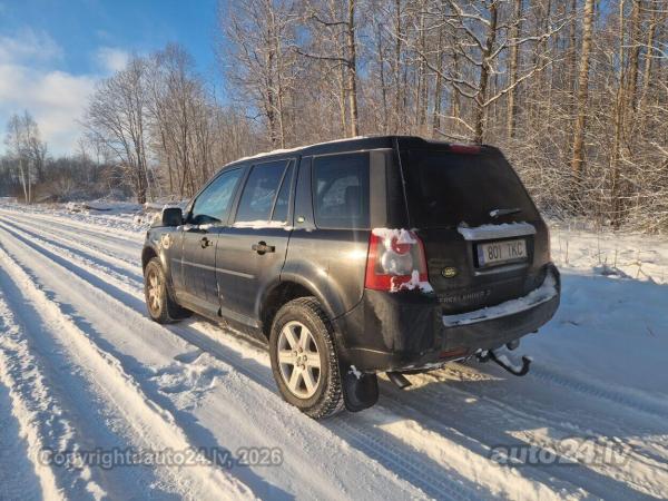 Black Land Rover Freelander 2007 in Tartu, with an engine capacity of 2.20 L and mileage of 267 thousand km for 4200 €, photo 3 on AUTOMOTO.COM.LV