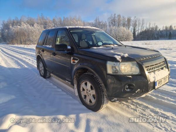 Black Land Rover Freelander 2007 in Tartu, with an engine capacity of 2.20 L and mileage of 267 thousand km for 4200 €, photo 7 on AUTOMOTO.COM.LV