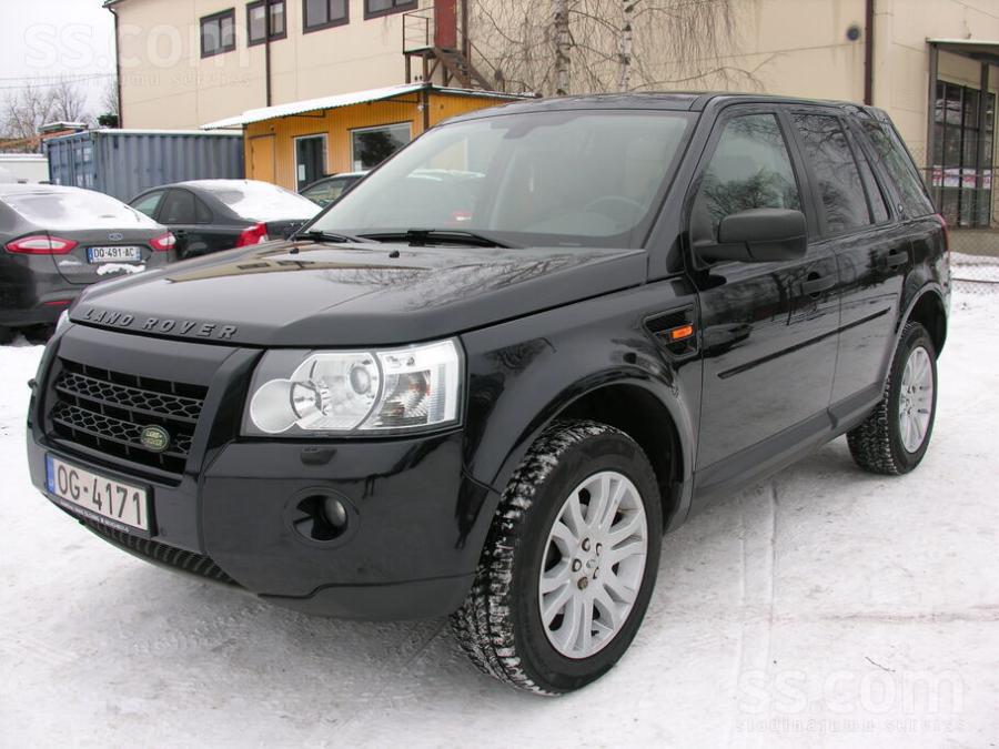 Black Land Rover Freelander 2007 in Riga, with an engine capacity of 2.20 L and mileage of 0 thousand km for 5450 €, photo 1 on AUTOMOTO.COM.LV