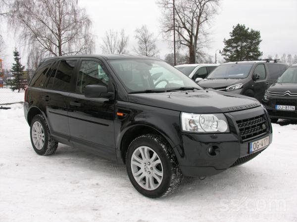 Black Land Rover Freelander 2007 in Riga, with an engine capacity of 2.20 L and mileage of 0 thousand km for 5450 €, photo 2 on AUTOMOTO.COM.LV