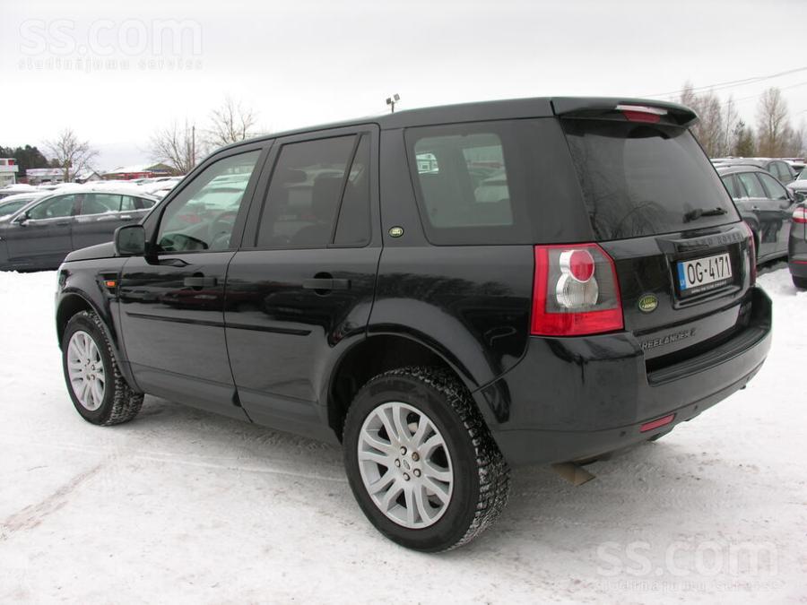 Black Land Rover Freelander 2007 in Riga, with an engine capacity of 2.20 L and mileage of 0 thousand km for 5450 €, photo 4 on AUTOMOTO.COM.LV