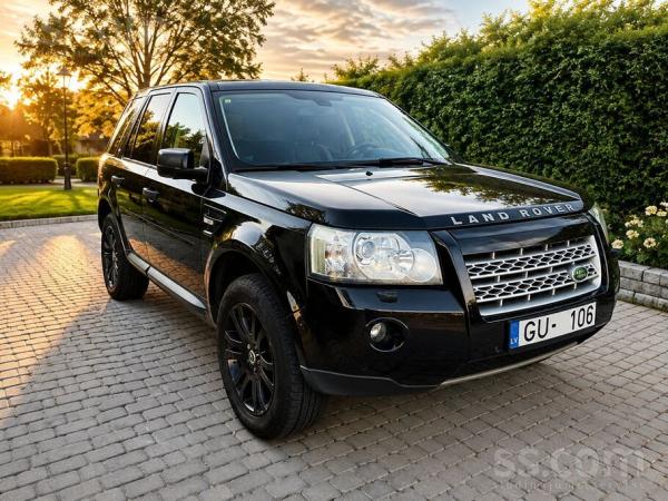 Melns Land Rover Freelander 2007 Rīga, ar dzinēja tilpumu 2.20 L un nobraukumu 264 tūkst. km par 4900 €, foto 1 vietnē AUTOMOTO.COM.LV
