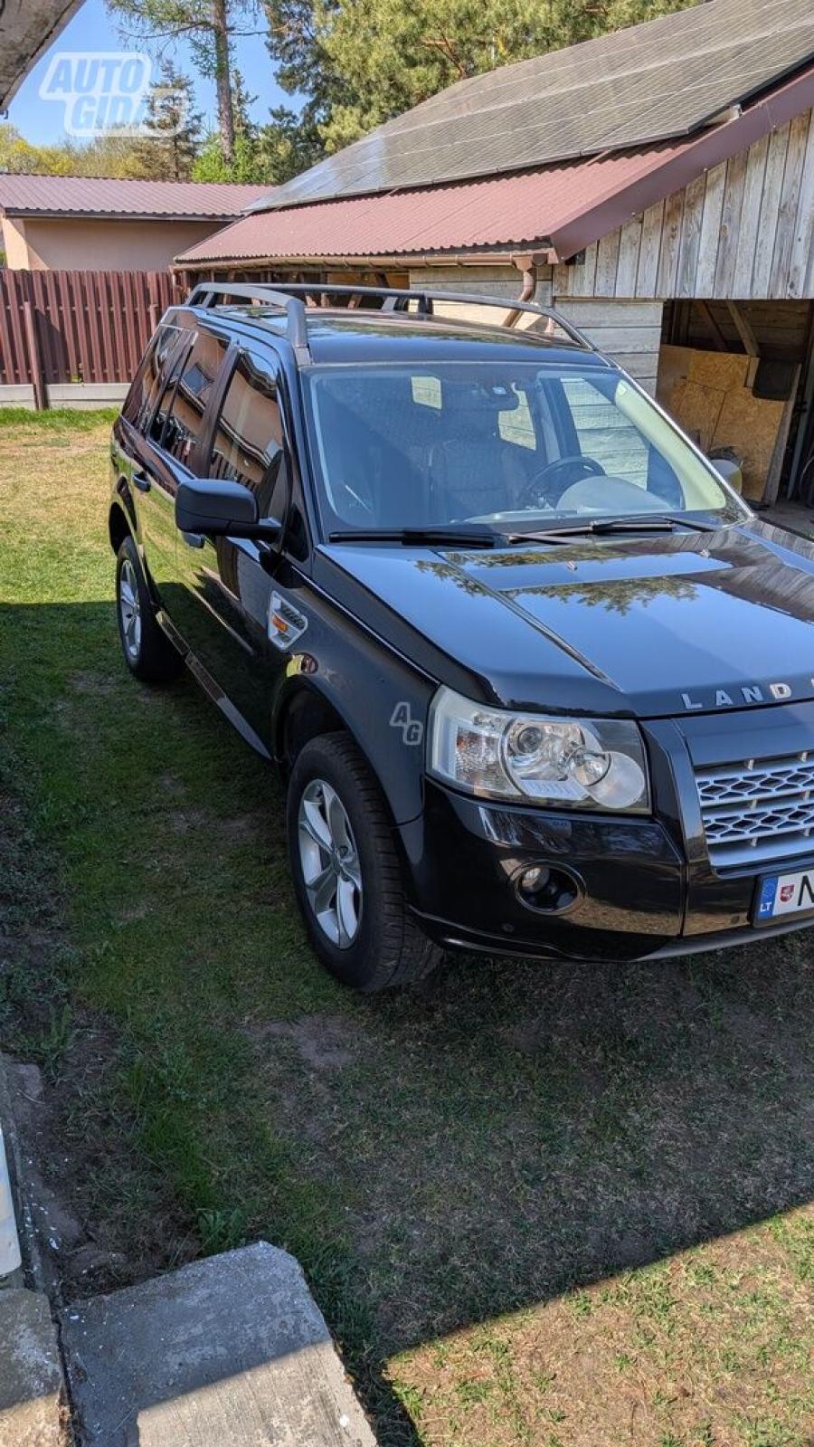 Black Land Rover Freelander 2008 in Kaunas, with an engine capacity of 2.20 L and mileage of 324 thousand km for 3799 €, photo 1 on AUTOMOTO.COM.LV