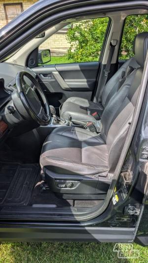 Melns Land Rover Freelander 2008 Kauņa, ar dzinēja tilpumu 2.20 L un nobraukumu 330 tūkst. km par 2200 €, foto 8 vietnē AUTOMOTO.COM.LV
