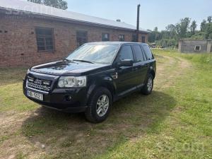 Melns Land Rover Freelander 2008 Cēsis, ar dzinēja tilpumu 2.20 L un nobraukumu 303 tūkst. km par 3800 €, foto  vietnē AUTOMOTO.COM.LV