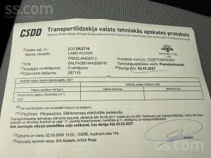 Черный Ленд Ровер Фрилендер 2010 в Рига, объемом двигателя 2.20 л и пробегом 287 тыс. км за 5790 €, фото 26 на AUTOMOTO.COM.LV