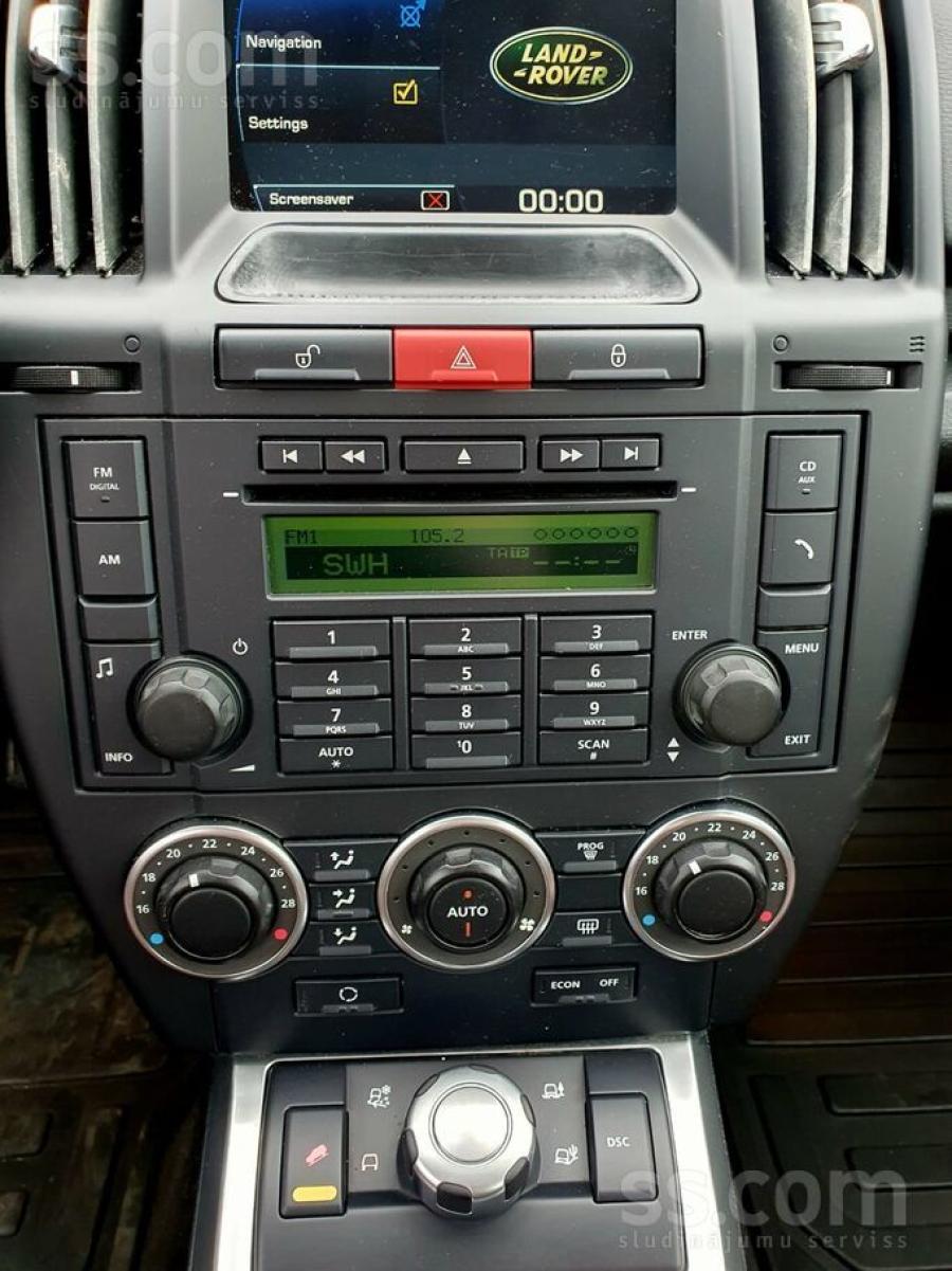 Melns Land Rover Freelander 2011 Rīga, ar dzinēja tilpumu 2.20 L un nobraukumu 254 tūkst. km par 6700 €, foto 10 vietnē AUTOMOTO.COM.LV