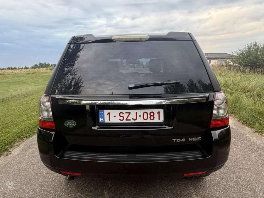 Melns Land Rover Freelander 2012 Utena, ar dzinēja tilpumu 2.18 L un nobraukumu 239 tūkst. km par 4900 €, foto 7 vietnē AUTOMOTO.COM.LV