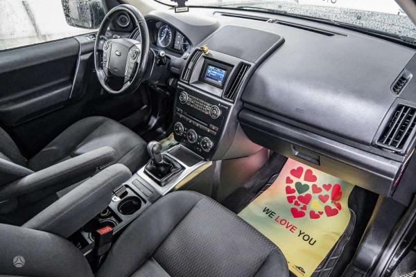 Melns Land Rover Freelander 2014 Kauņa, ar dzinēja tilpumu 2.20 L un nobraukumu 0 tūkst. km par 8390 €, foto 11 vietnē AUTOMOTO.COM.LV