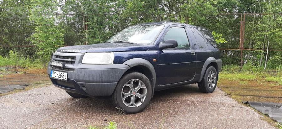 Blue Land Rover Freelander 2002 in Rezekne, with an engine capacity of 1.80 L and mileage of 203 thousand km for 1750 €, photo 9 on AUTOMOTO.COM.LV