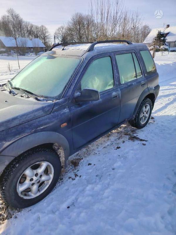 Zils Land Rover Freelander 2000 Mažeikiai, ar dzinēja tilpumu 1.99 L un nobraukumu 293 tūkst. km par 950 €, foto 6 vietnē AUTOMOTO.COM.LV