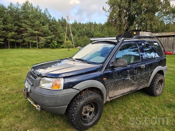 Blue Land Rover Freelander 2000 in Liepaja, with an engine capacity of 2.00 L and mileage of 380 thousand km for 1500 €, photo 6 on AUTOMOTO.COM.LV