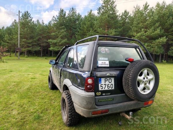Blue Land Rover Freelander 2000 in Liepaja, with an engine capacity of 2.00 L and mileage of 380 thousand km for 1500 €, photo 10 on AUTOMOTO.COM.LV