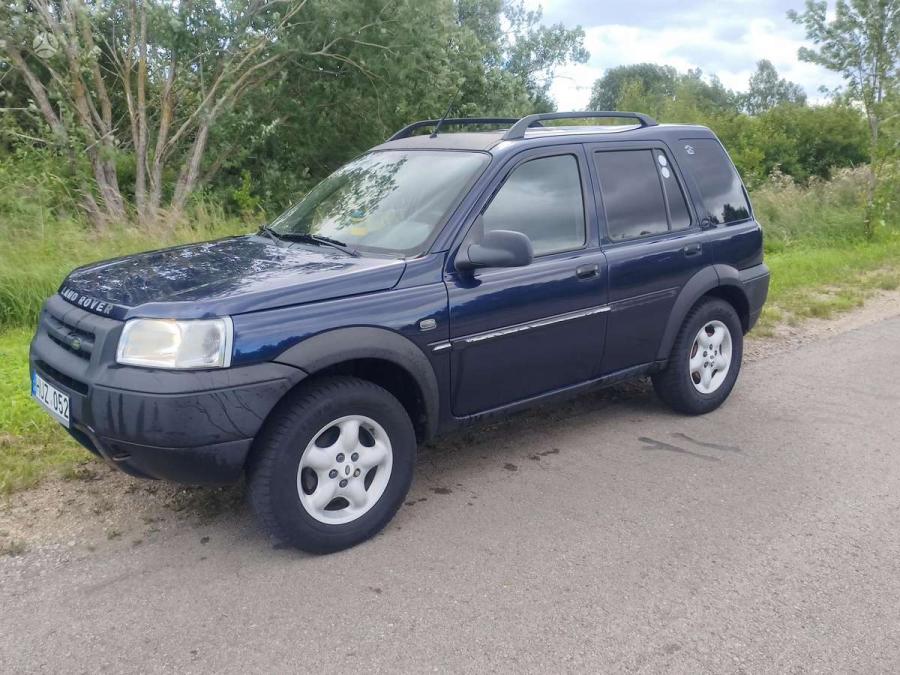 Zils Land Rover Freelander 2003 Šauļi, ar dzinēja tilpumu 2.00 L un nobraukumu 296 tūkst. km par 850 €, foto 1 vietnē AUTOMOTO.COM.LV