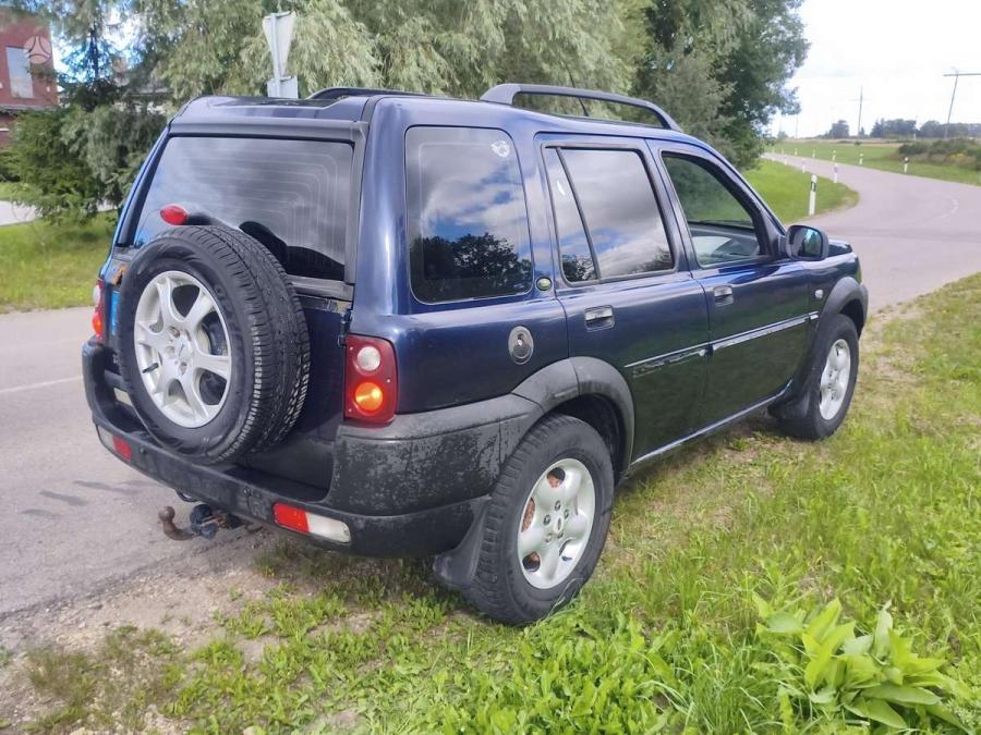 Zils Land Rover Freelander 2003 Šauļi, ar dzinēja tilpumu 2.00 L un nobraukumu 296 tūkst. km par 850 €, foto 5 vietnē AUTOMOTO.COM.LV