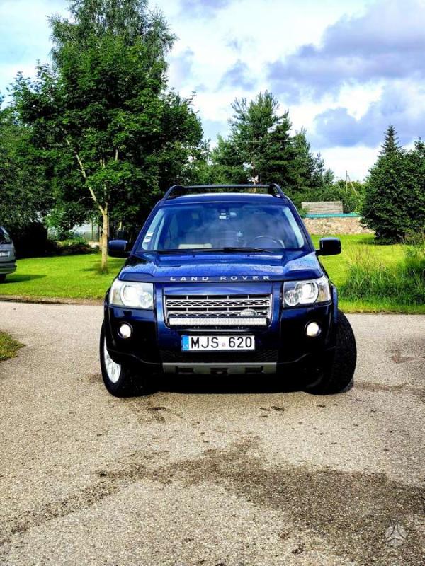 Blue Land Rover Freelander 2007 in Vilnius, with an engine capacity of 2.20 L and mileage of 183 thousand km for 3300 €, photo 4 on AUTOMOTO.COM.LV