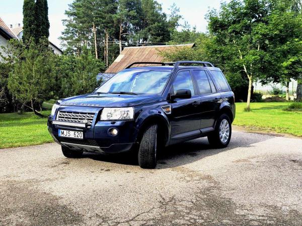 Blue Land Rover Freelander 2007 in Vilnius, with an engine capacity of 2.20 L and mileage of 183 thousand km for 3300 €, photo 5 on AUTOMOTO.COM.LV