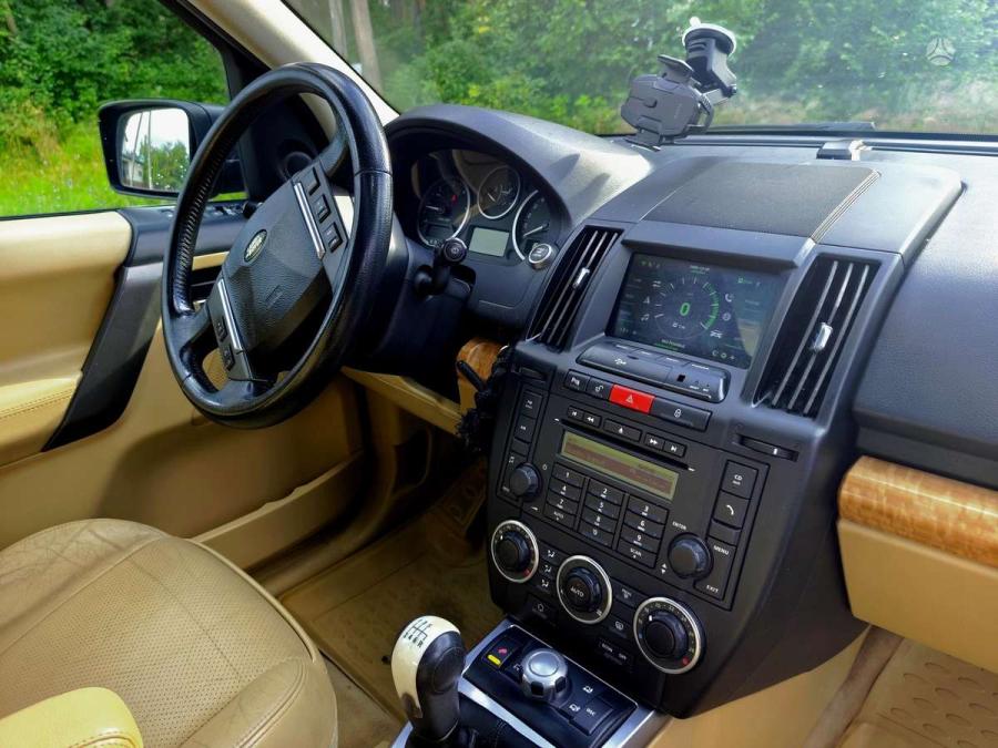 Zils Land Rover Freelander 2007 Viļņa, ar dzinēja tilpumu 2.20 L un nobraukumu 183 tūkst. km par 3300 €, foto 16 vietnē AUTOMOTO.COM.LV