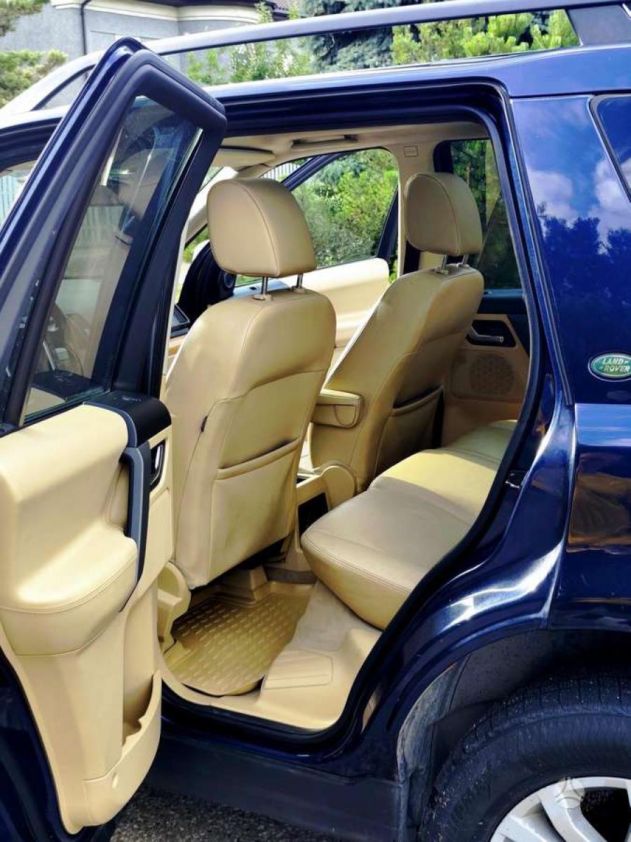 Zils Land Rover Freelander 2007 Viļņa, ar dzinēja tilpumu 2.20 L un nobraukumu 183 tūkst. km par 3300 €, foto 20 vietnē AUTOMOTO.COM.LV