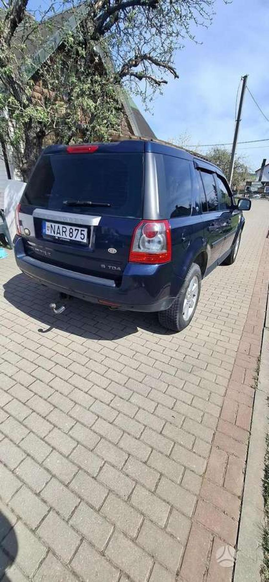 Blue Land Rover Freelander 2007 in Vilnius, with an engine capacity of 2.18 L and mileage of 264 thousand km for 3333 €, photo 5 on AUTOMOTO.COM.LV