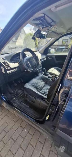 Blue Land Rover Freelander 2007 in Vilnius, with an engine capacity of 2.18 L and mileage of 264 thousand km for 3333 €, photo 12 on AUTOMOTO.COM.LV