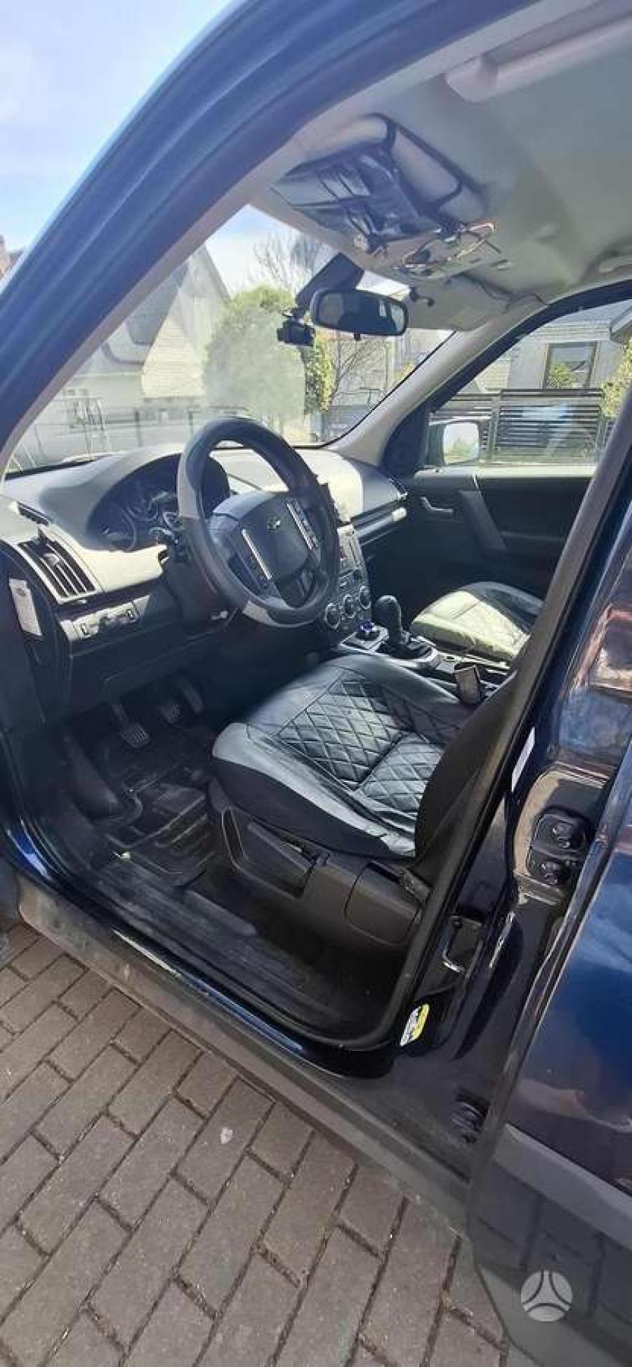Blue Land Rover Freelander 2007 in Vilnius, with an engine capacity of 2.18 L and mileage of 264 thousand km for 3333 €, photo 12 on AUTOMOTO.COM.LV