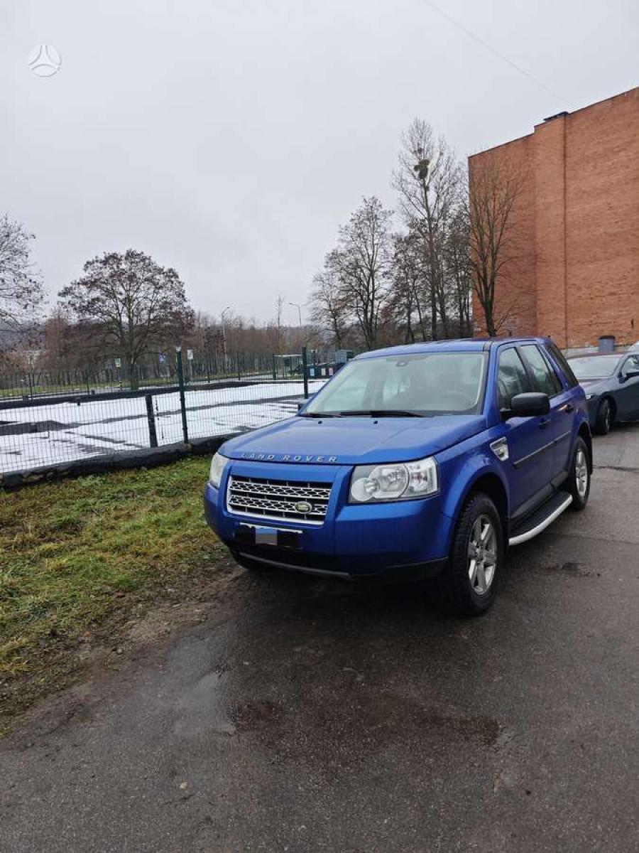 Blue Land Rover Freelander 2008 in Kaunas, with an engine capacity of 2.20 L and mileage of 250 thousand km for 4200 €, photo 1 on AUTOMOTO.COM.LV