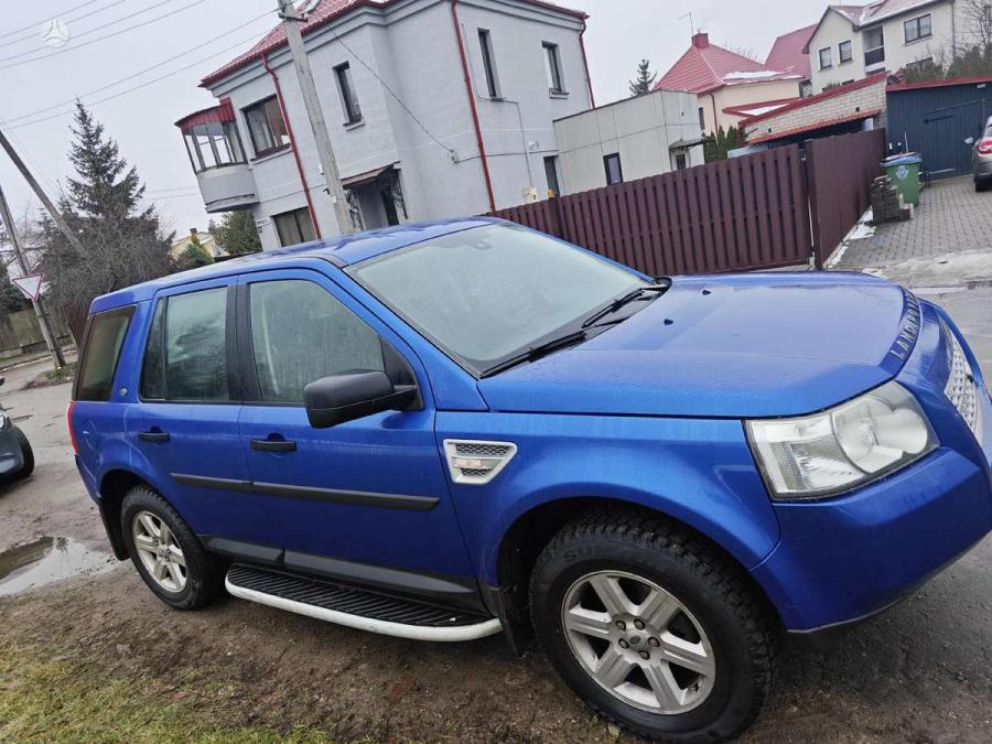 Blue Land Rover Freelander 2008 in Kaunas, with an engine capacity of 2.20 L and mileage of 250 thousand km for 4200 €, photo 3 on AUTOMOTO.COM.LV
