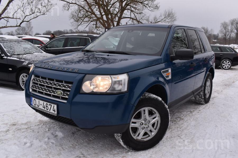 Zils Land Rover Freelander 2008 Kuldīga, ar dzinēja tilpumu 2.20 L un nobraukumu 0 tūkst. km par 5990 €, foto 1 vietnē AUTOMOTO.COM.LV