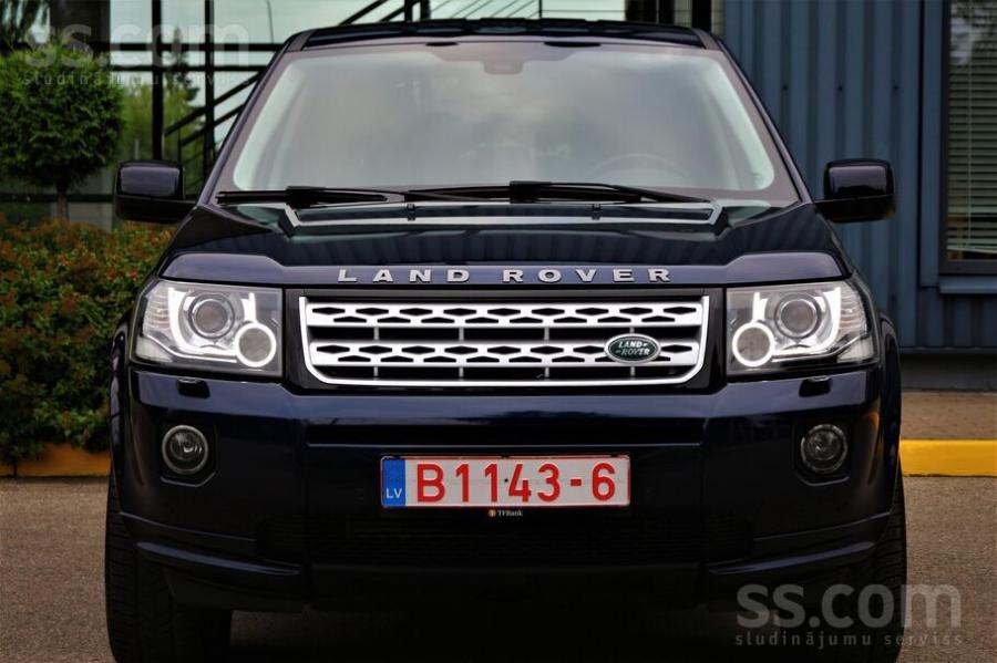Blue Land Rover Freelander 2014 in Riga, with an engine capacity of 2.20 L and mileage of 280 thousand km for 7490 €, photo 2 on AUTOMOTO.COM.LV
