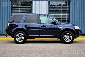 Blue Land Rover Freelander 2014 in Riga, with an engine capacity of 2.20 L and mileage of 280 thousand km for 7490 €, photo 7 on AUTOMOTO.COM.LV