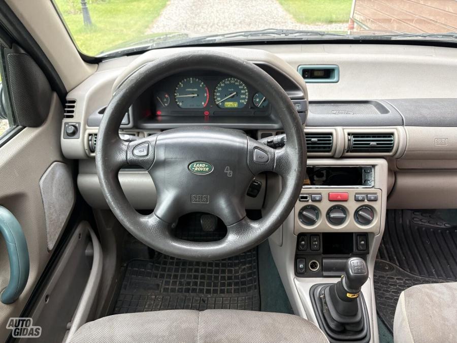 Land Rover Freelander 2000 in Vilnius, with an engine capacity of 2.00 L and mileage of 324 thousand km for 950 €, photo 13 on AUTOMOTO.COM.LV