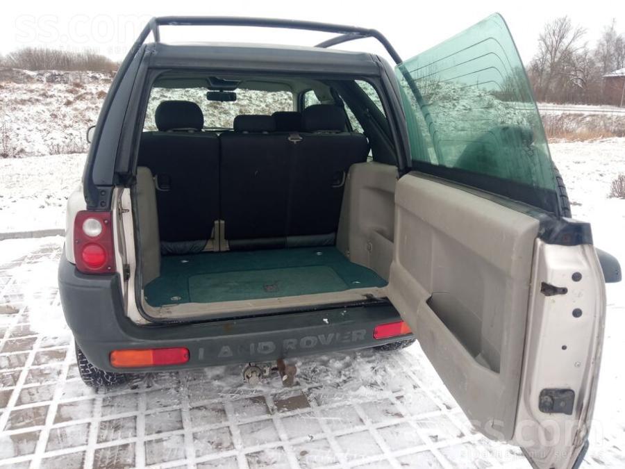 Land Rover Freelander 2001 Daugavpils, ar dzinēja tilpumu 1.80 L un nobraukumu 0 tūkst. km par 2000 €, foto 6 vietnē AUTOMOTO.COM.LV