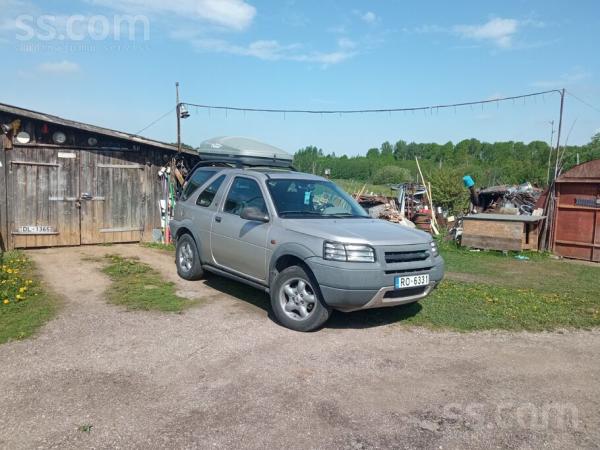 Land Rover Freelander 2001 Daugavpils, ar dzinēja tilpumu 1.80 L un nobraukumu 0 tūkst. km par 1650 €, foto 1 vietnē AUTOMOTO.COM.LV