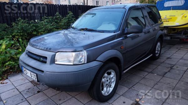 Land Rover Freelander 2001 Rīga, ar dzinēja tilpumu 2.50 L un nobraukumu 222 tūkst. km par 1700 €, foto 1 vietnē AUTOMOTO.COM.LV