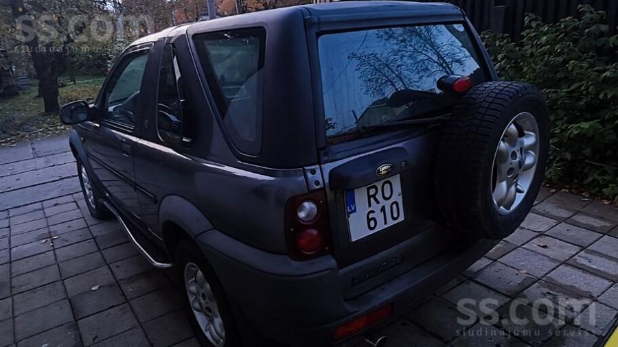 Land Rover Freelander 2001 Rīga, ar dzinēja tilpumu 2.50 L un nobraukumu 222 tūkst. km par 1700 €, foto 6 vietnē AUTOMOTO.COM.LV