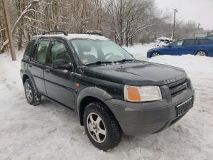 Zaļš Land Rover Freelander 1998 Viļņa, ar dzinēja tilpumu 1.99 L un nobraukumu 502 tūkst. km par 1300 €, foto 3 vietnē AUTOMOTO.COM.LV