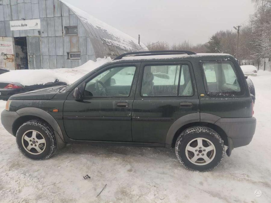 Zaļš Land Rover Freelander 1998 Viļņa, ar dzinēja tilpumu 1.99 L un nobraukumu 502 tūkst. km par 1300 €, foto 15 vietnē AUTOMOTO.COM.LV