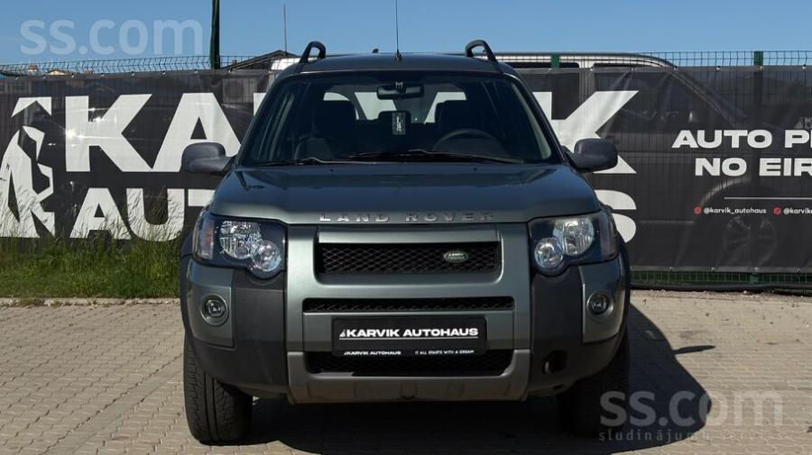 Green Land Rover Freelander 2003 in Liepaja, with an engine capacity of 2.00 L and mileage of 382 thousand km for 2450 €, photo 1 on AUTOMOTO.COM.LV