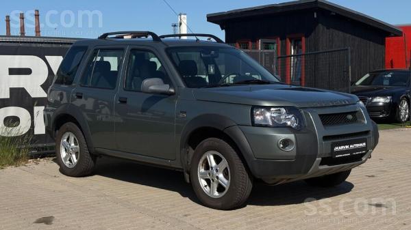 Zaļš Land Rover Freelander 2003 Liepāja, ar dzinēja tilpumu 2.00 L un nobraukumu 382 tūkst. km par 2450 €, foto 2 vietnē AUTOMOTO.COM.LV