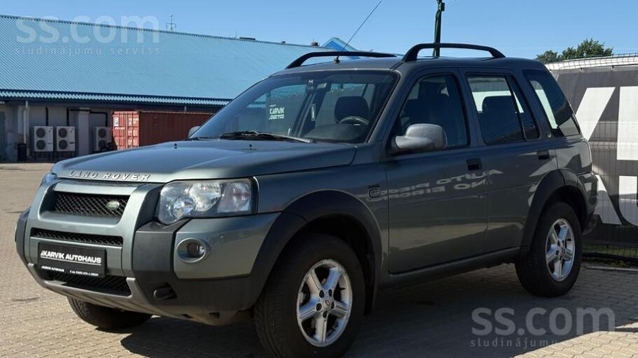 Green Land Rover Freelander 2003 in Liepaja, with an engine capacity of 2.00 L and mileage of 382 thousand km for 2450 €, photo 9 on AUTOMOTO.COM.LV