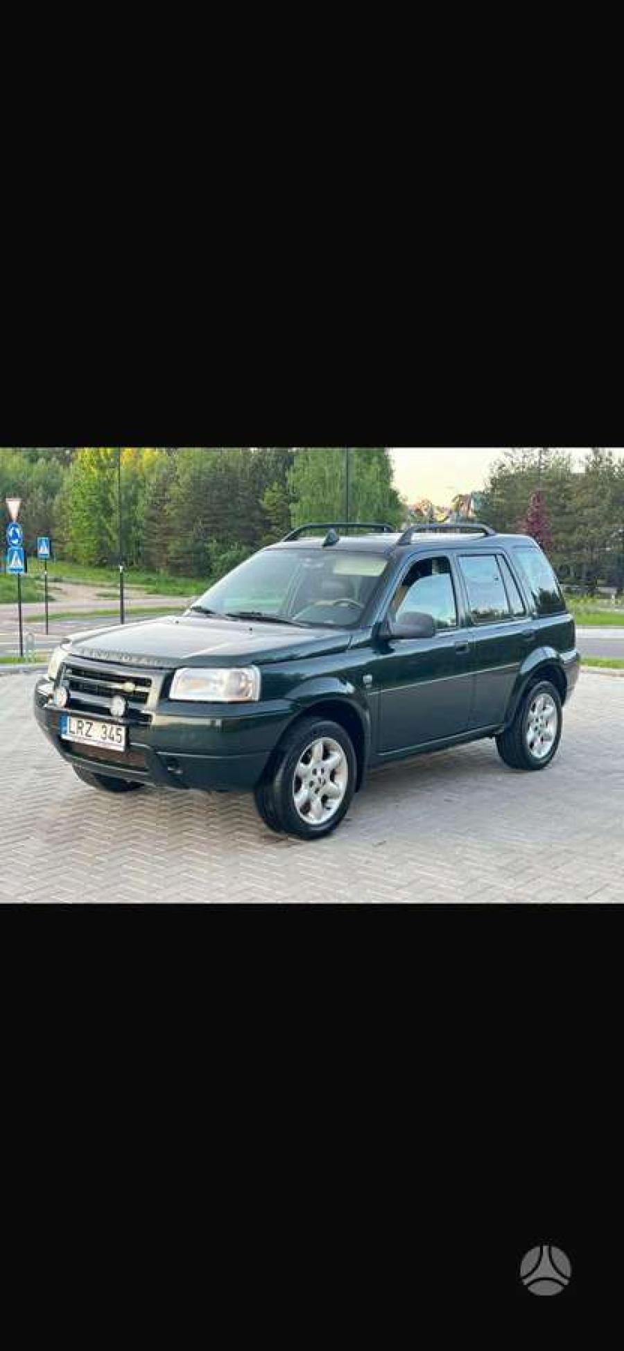 Zaļš Land Rover Freelander 2004 Viļņa, ar dzinēja tilpumu 1.95 L un nobraukumu 262 tūkst. km par 1850 €, foto 1 vietnē AUTOMOTO.COM.LV