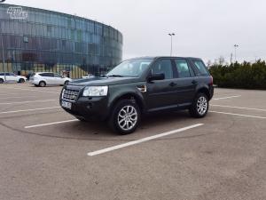 Zaļš Land Rover Freelander 2007 Šauļi, ar dzinēja tilpumu 2.20 L un nobraukumu 225 tūkst. km par 2200 €, foto  vietnē AUTOMOTO.COM.LV